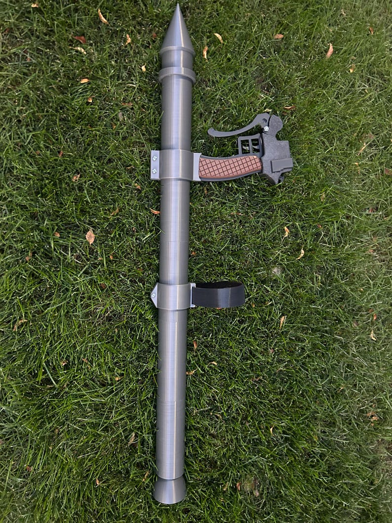 Thunder Spear Prop- Attack on Titan Inspired Prop - Etsy