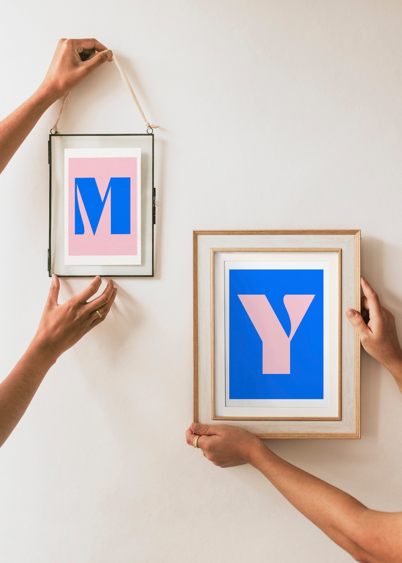 Personalized Letter Art Print Custom Wall Art Name Sign - Etsy