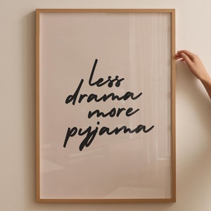 Funny Quote Poster Framed Wall Art Print Black Lettering on Beige ...