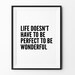 Inspirational Quotes Life Quote Prints Minimalist Poster | Etsy