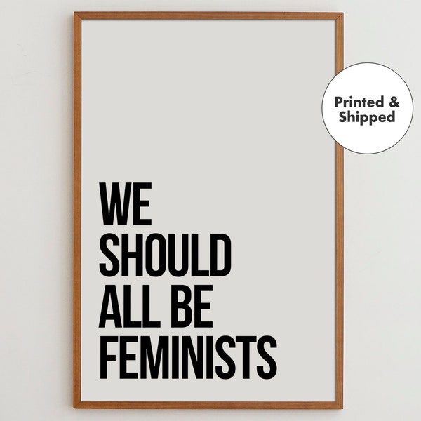 We Should All Be Feminists - Etsy