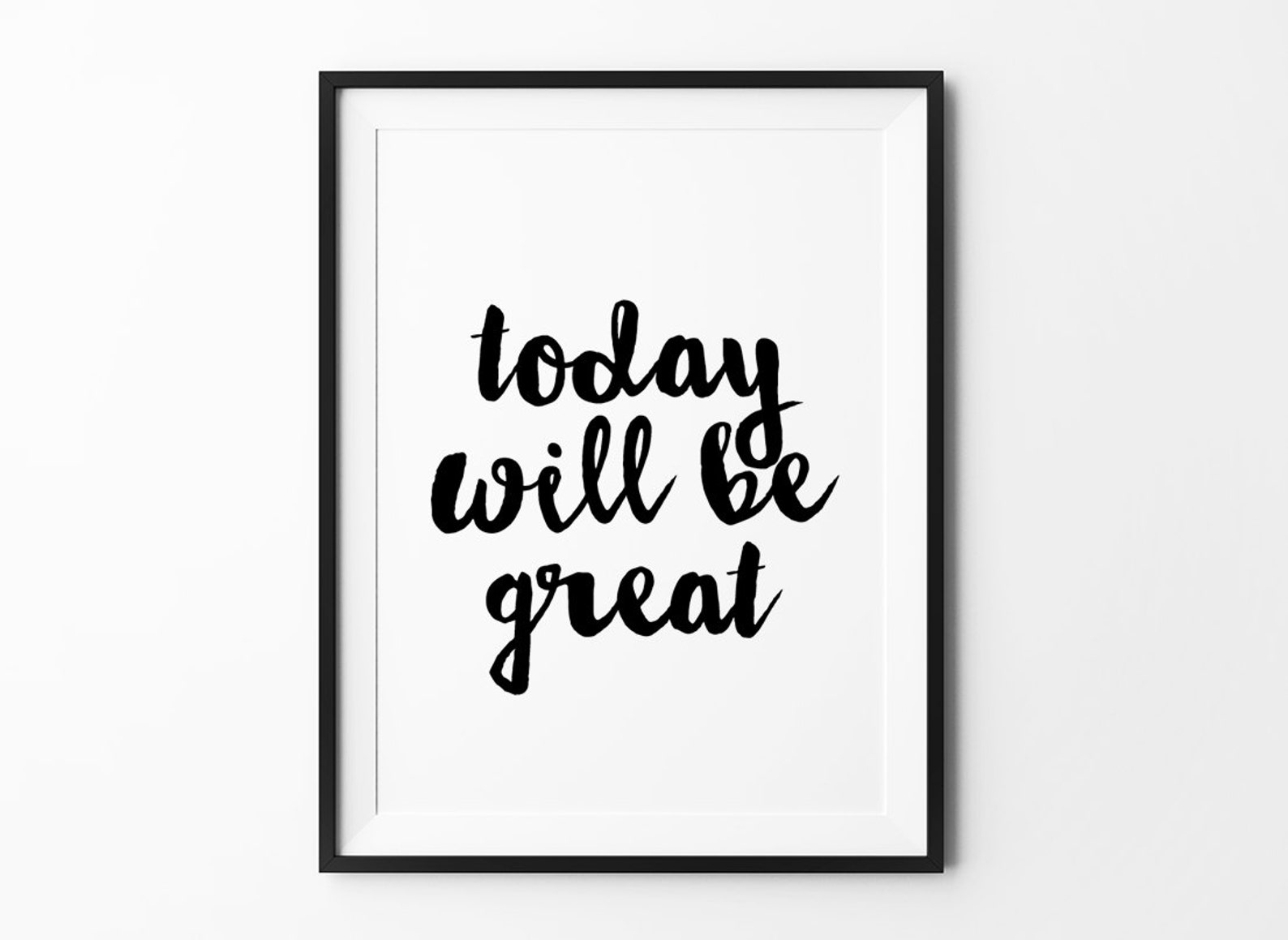 Typography Wall Art Motivational Poster Wall Art Prints - Etsy