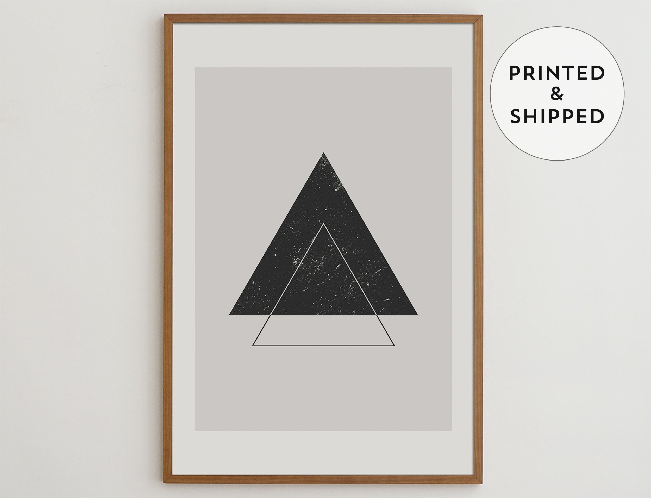 Geometric Wall Art Prints Minimalist Poster Inspirational | Etsy