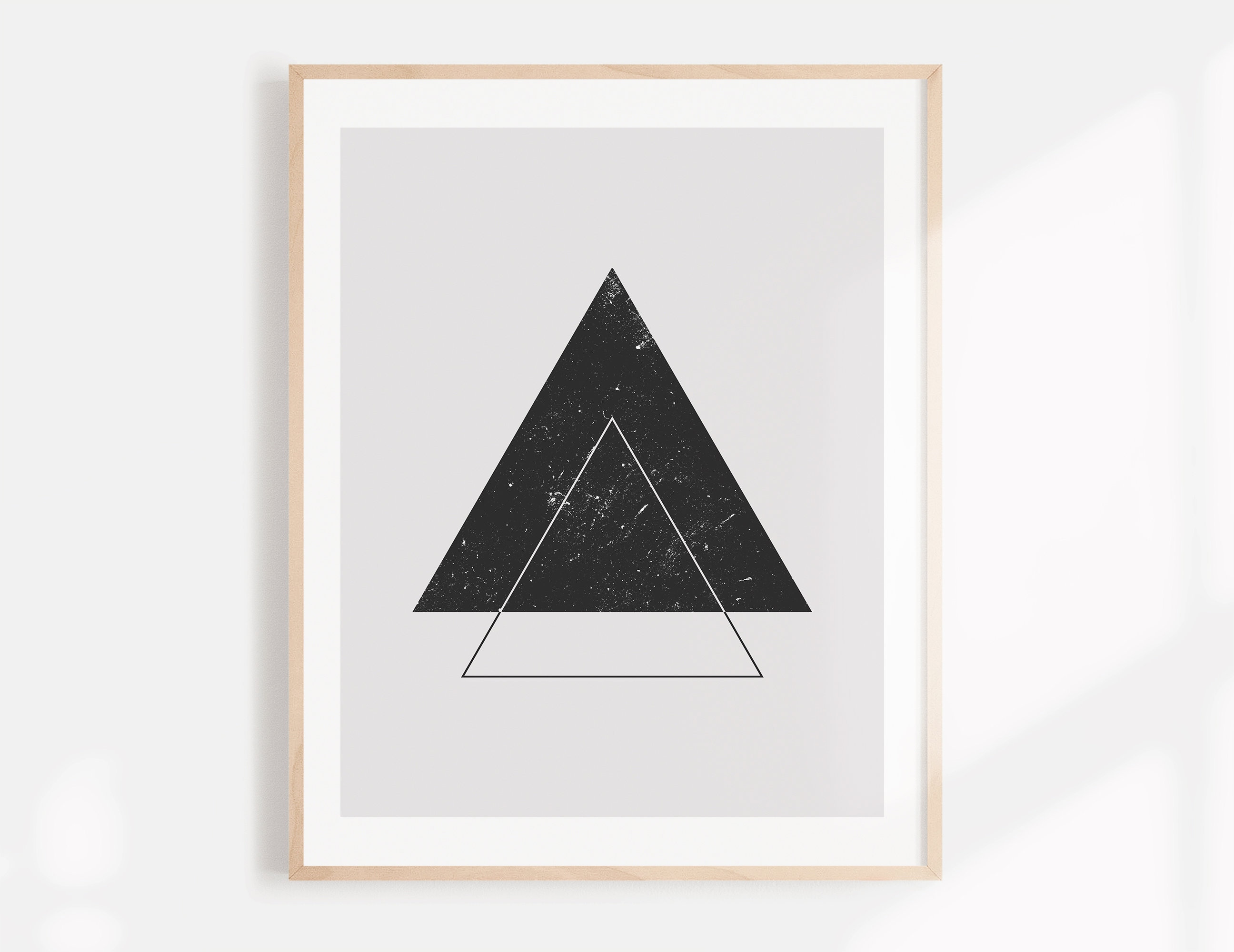 Geometric Wall Art Prints Minimalist Poster Inspirational | Etsy
