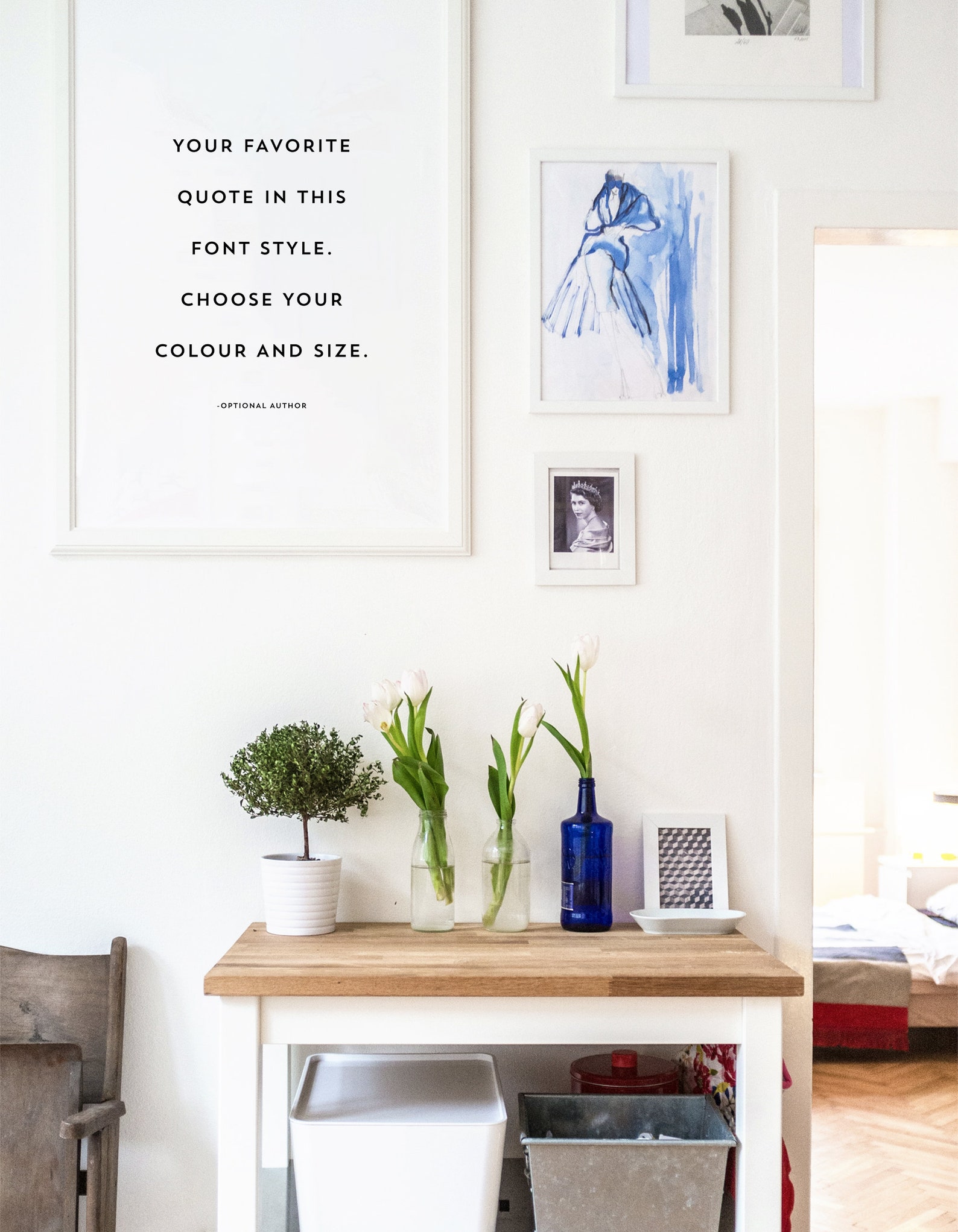 Custom Quote Print Living Room Decor Typography Wall Art - Etsy