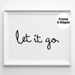 Let It Go Print Adventure Poster Freedom Nursery Decor - Etsy