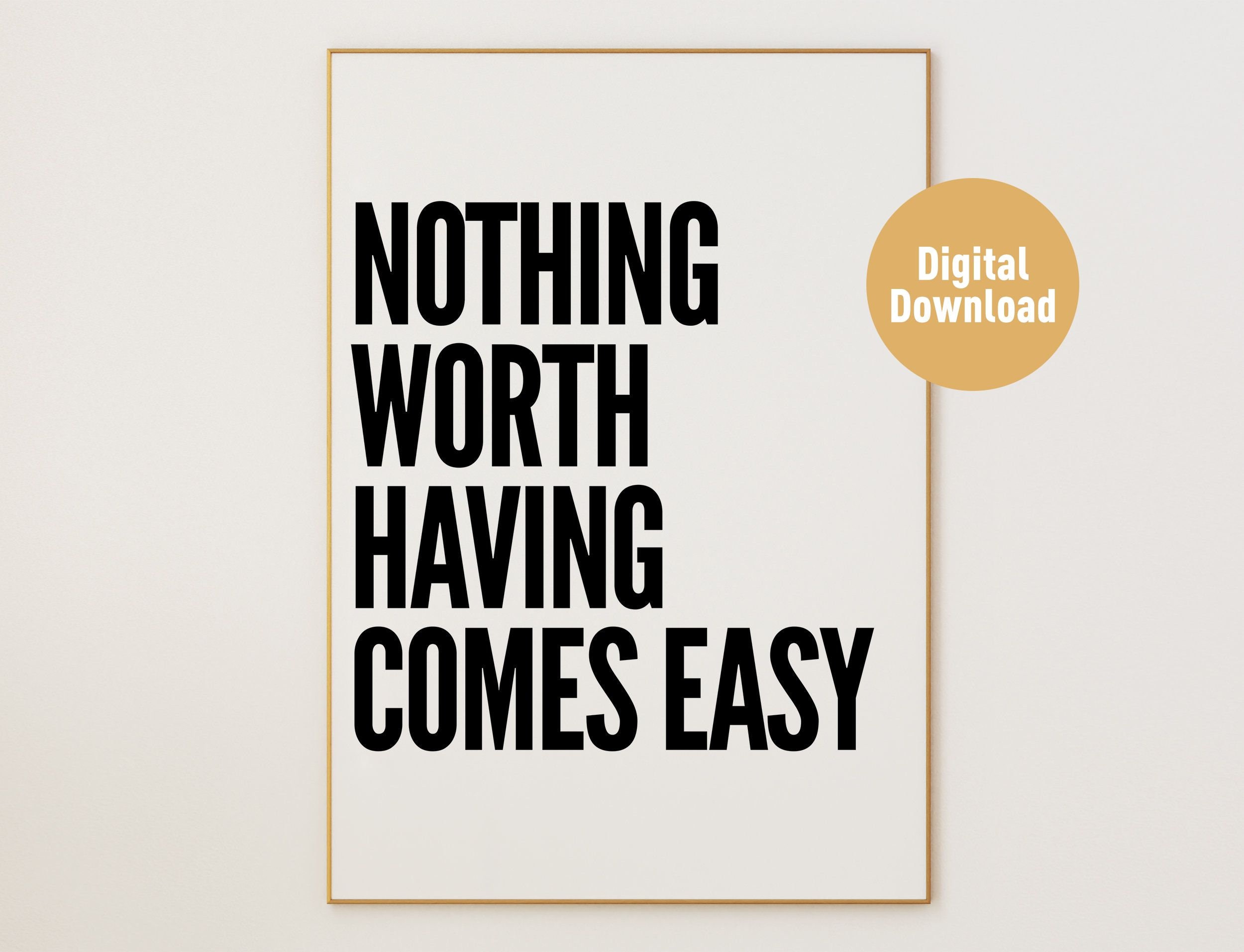 Nothing Is Easy Quotes