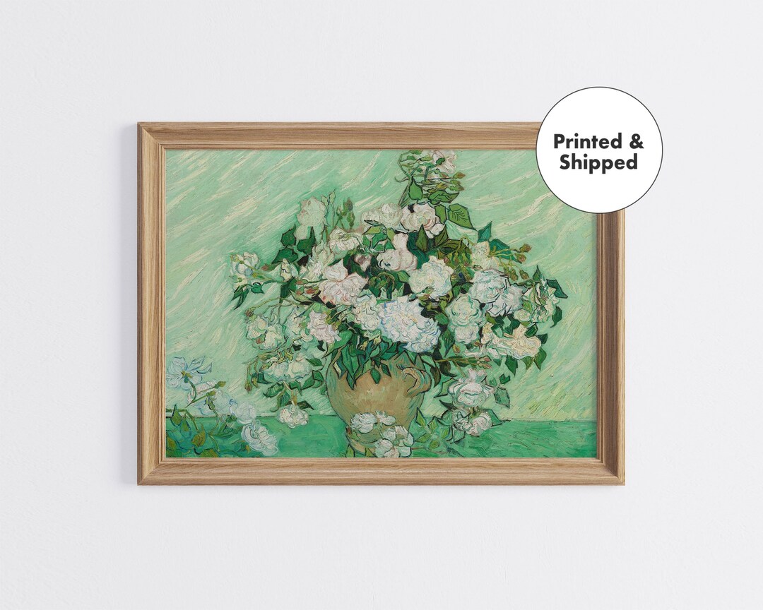 Roses 1800s Art Masterpiece Flower Oil Painting - Etsy