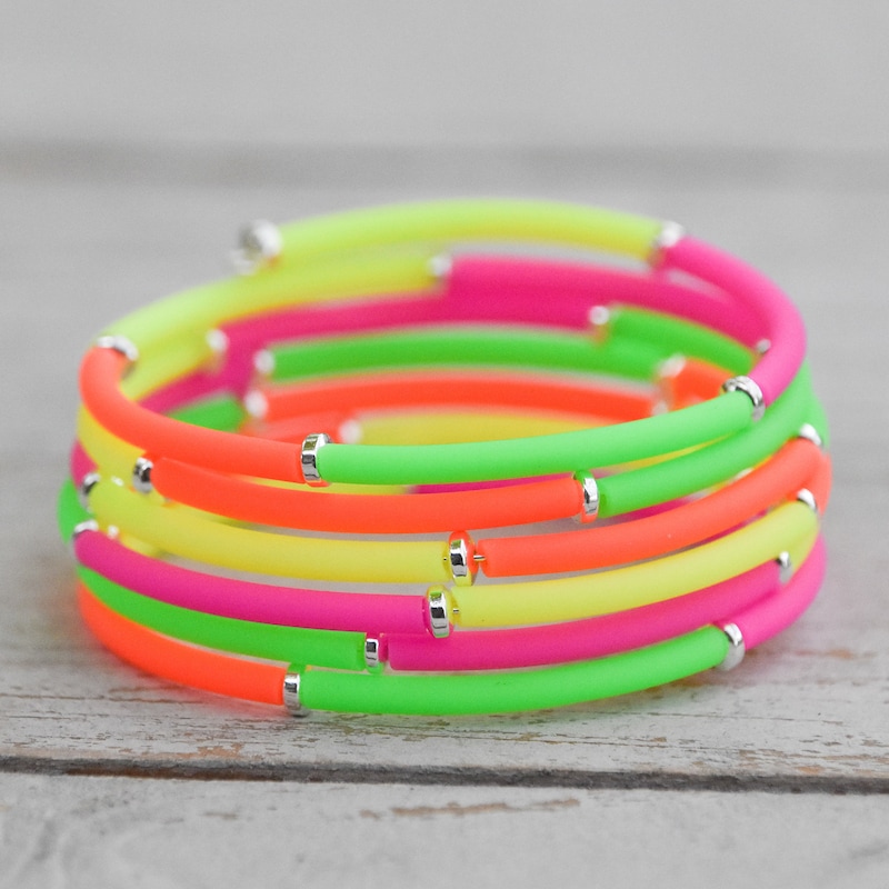 Neon Bracelet - Etsy