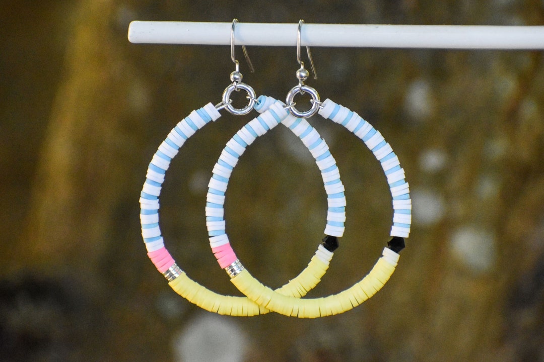 Pencil & Paper Teacher Hoop Earrings - Etsy