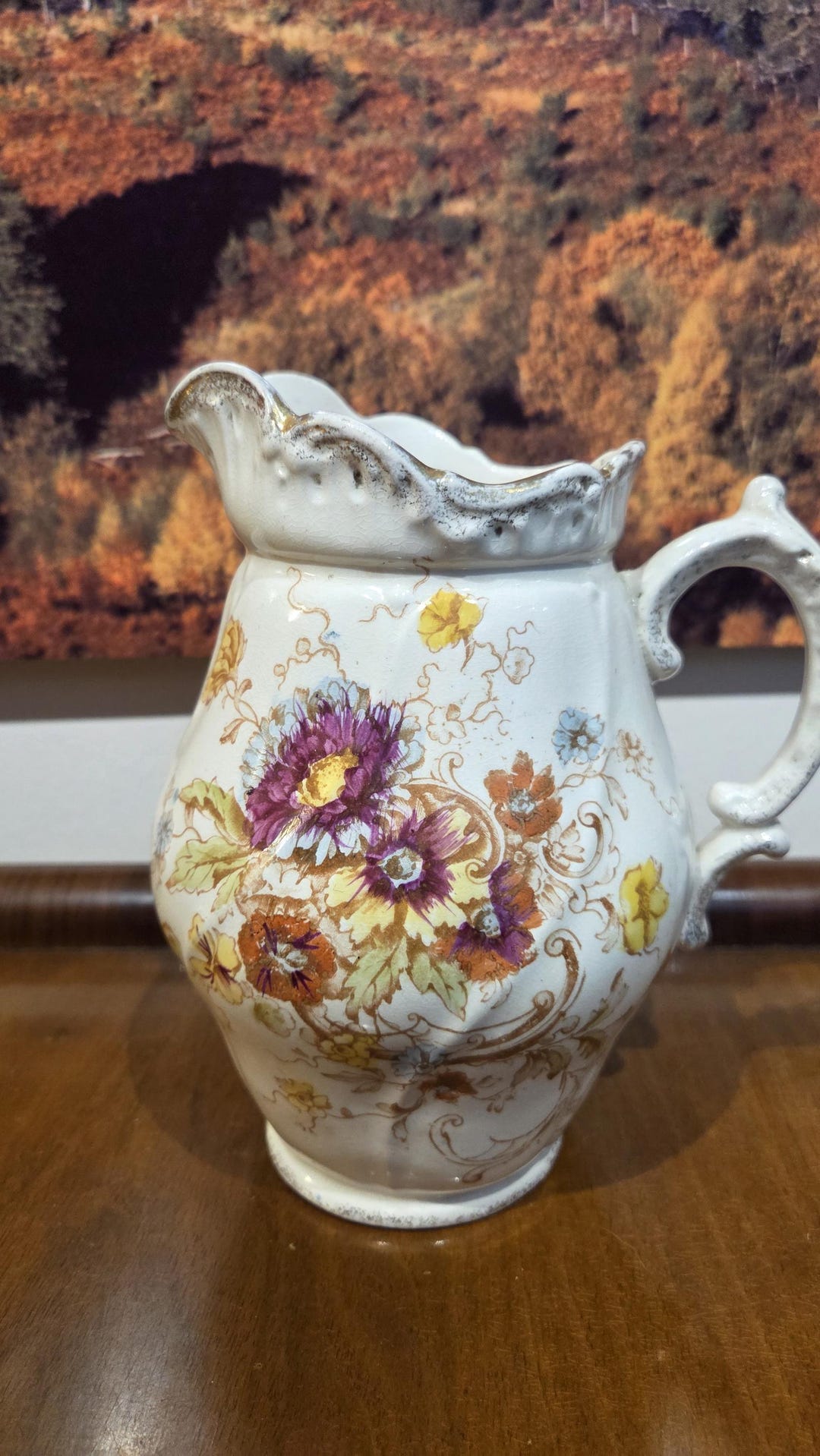 Antique 19th-century SF & Co “sèvres” Pattern Ironstone Jug – England ...