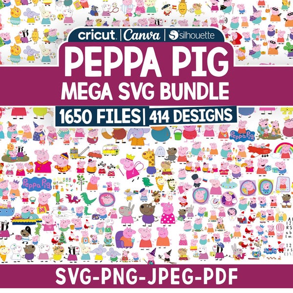 Mega Cartoon Mega Svg - Etsy UK