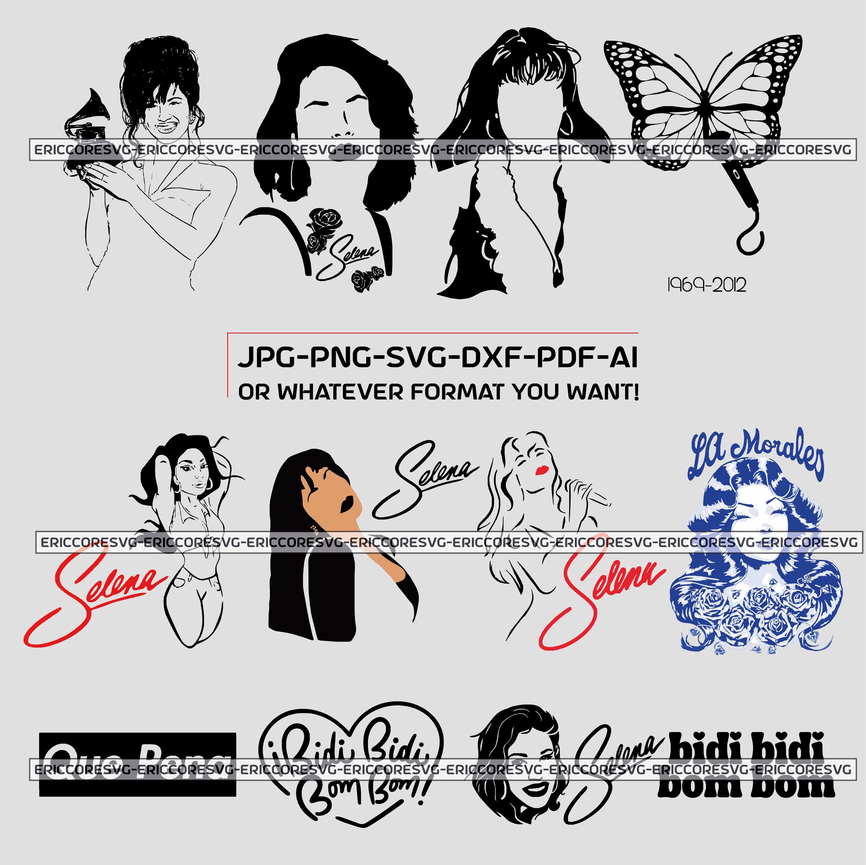 Tejano Queen SVG PNG Bundle | Music Icon Clipart for Cricut ...