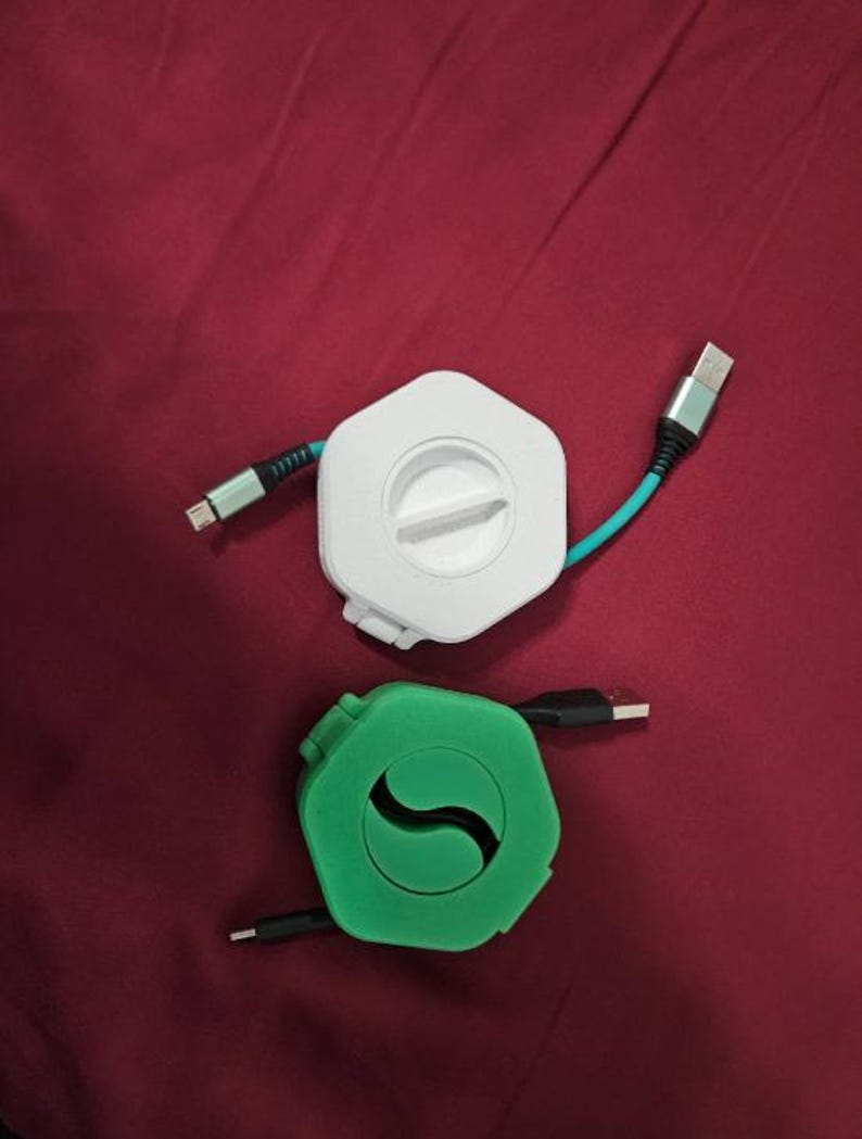 3D Printed Portable Cable Organizer – STL File - Etsy