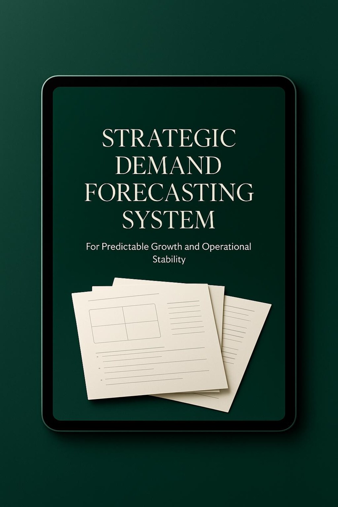 Capacity Planning Template — Strategic Demand Forecasting System for ...