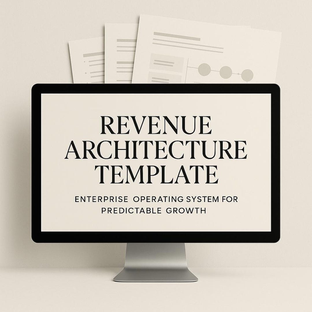Revenue Architecture Template — Enterprise Operating System for ...
