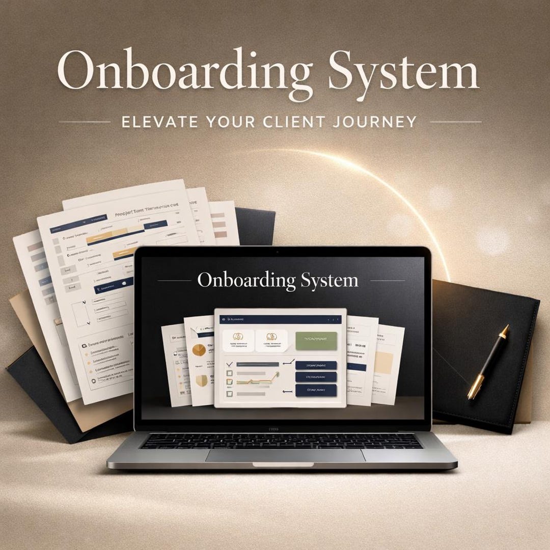 Onboarding System Template | Client Onboarding Framework to Elevate ...