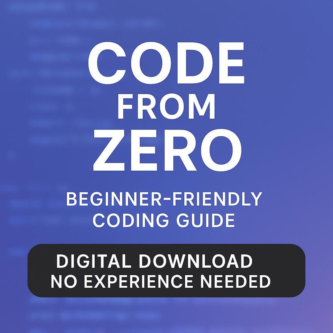 Beginner Coding Guide – Learn Python & Javascript (digital Download) - Etsy