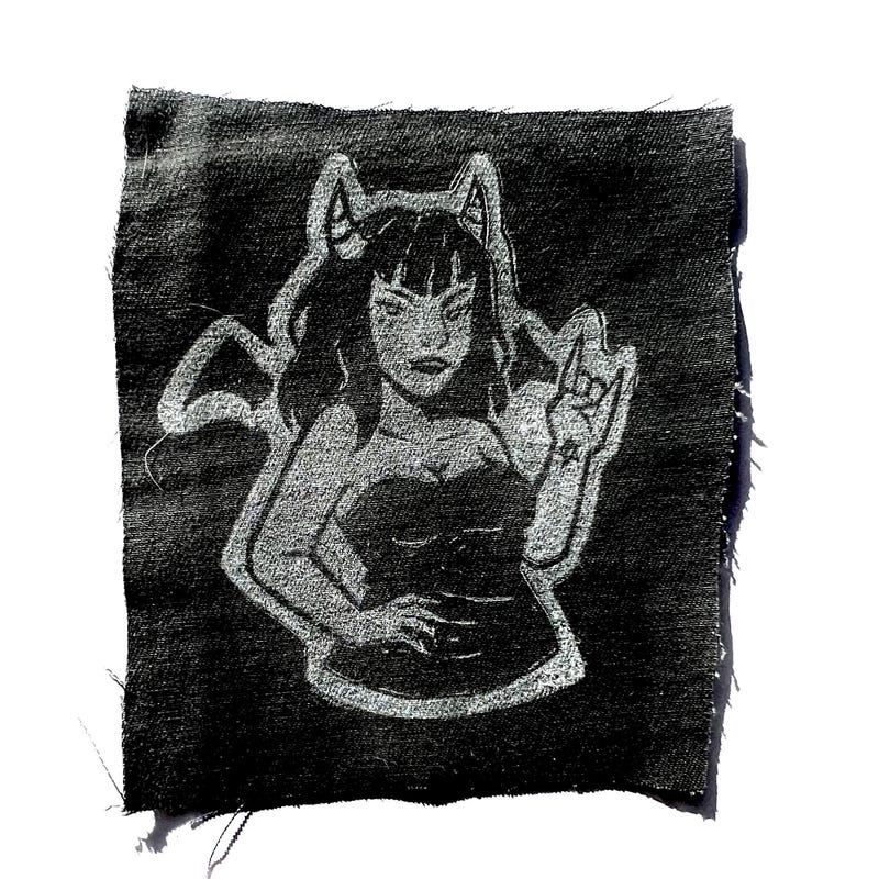 Goth Patches Deathrock - Etsy