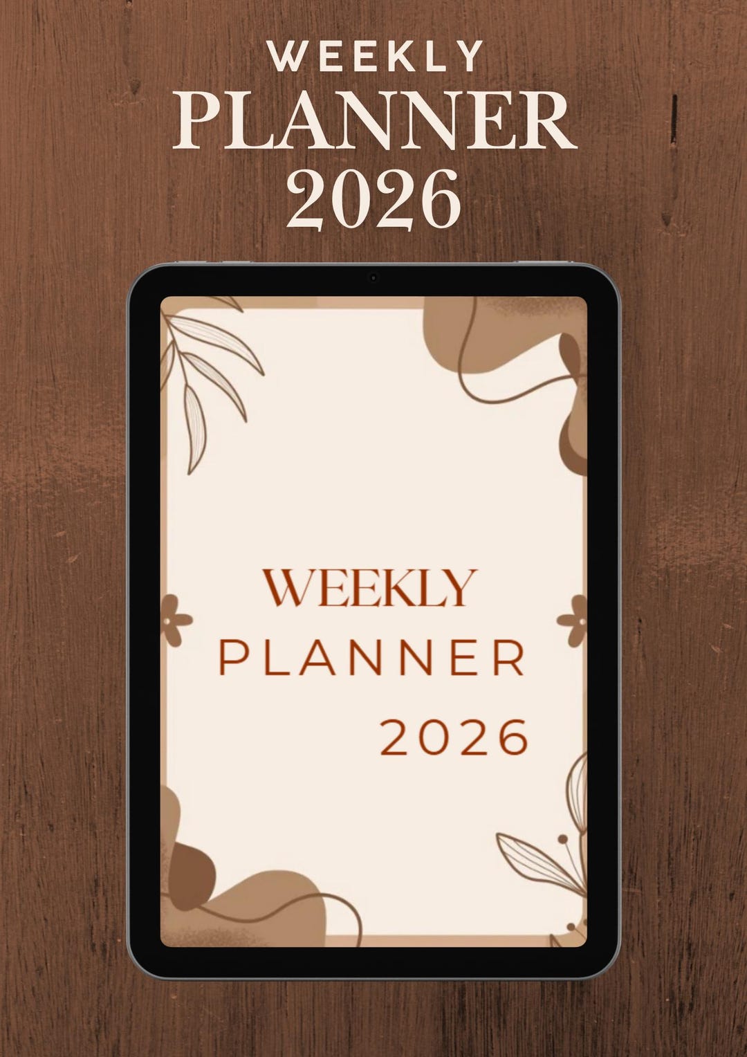 2026 Digital Weekly Planner | 52-week iPad Planner for Goodnotes ...