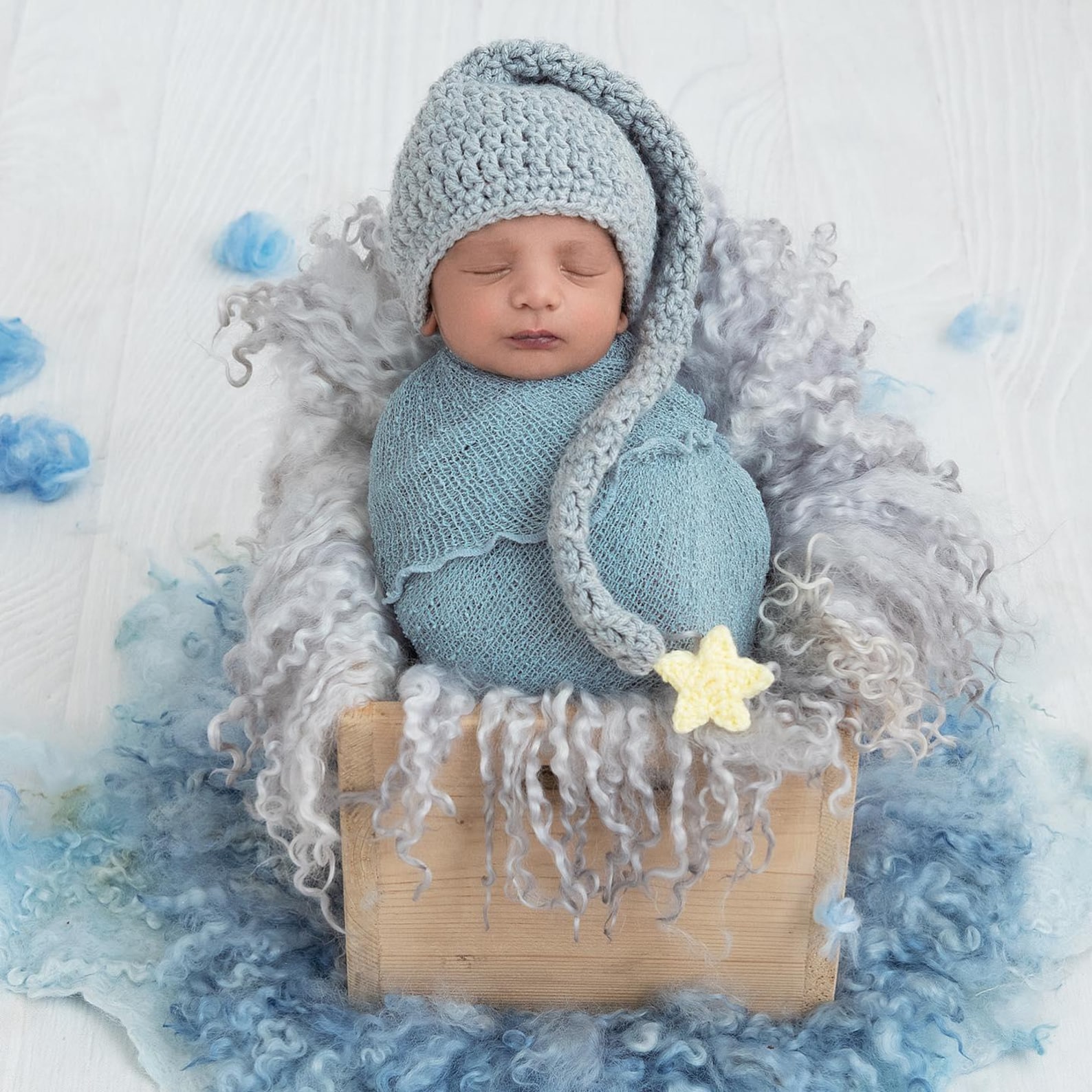 Baby Moon Hat, Newborn Photo Prop, Sleepy Time Hat, Moon and Star Hat ...