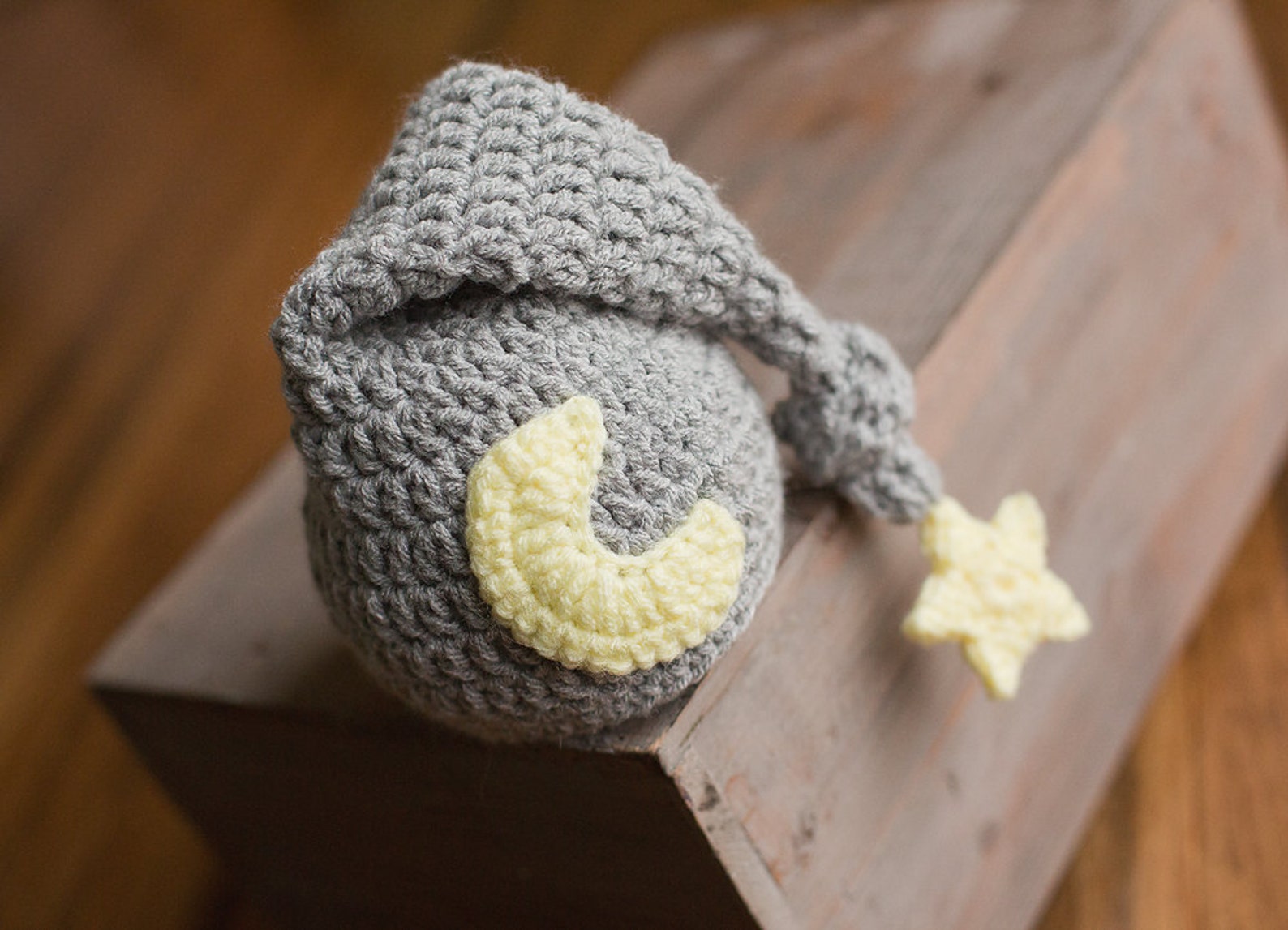 Baby Moon Hat Newborn Photo Prop Sleepy Time Hat Moon and | Etsy