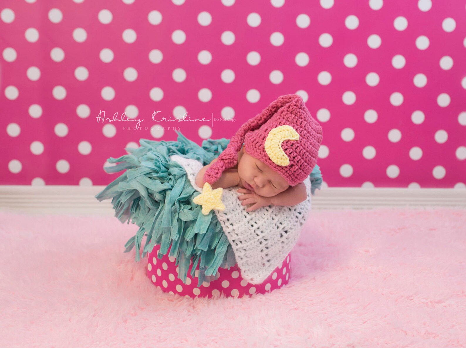 Moon Hat Star and Moon Hat Baby Girl Hat Crochet Beanie - Etsy