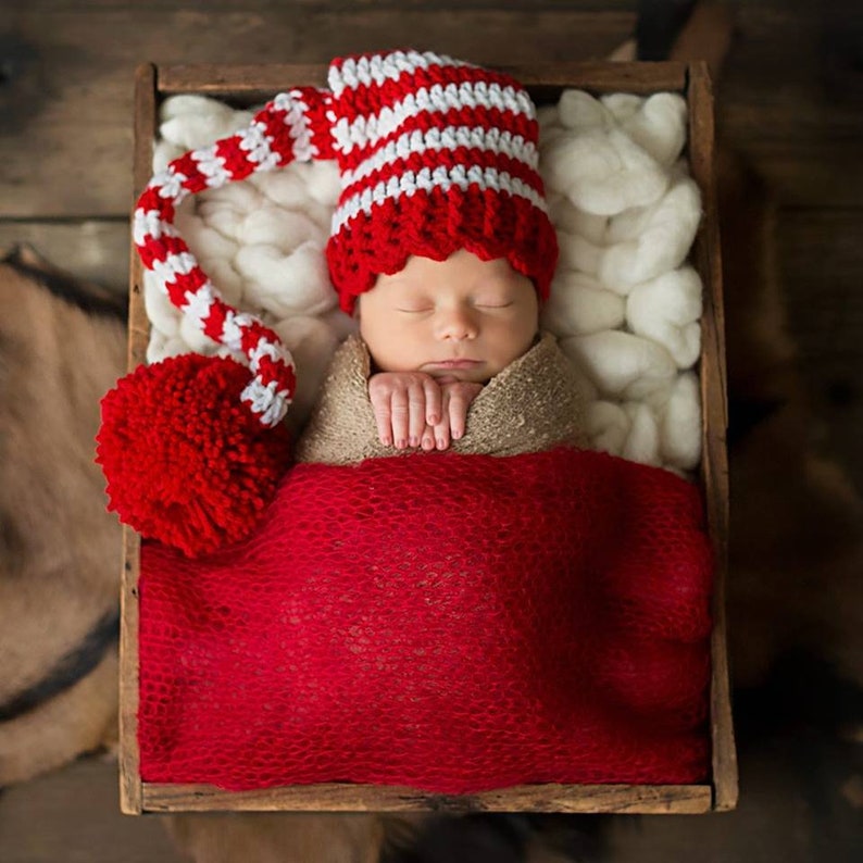 Newborn Elf Hat Newborn Christmas Hat Newborn Santa Hat - Etsy