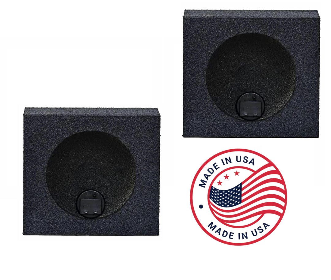 Armor Coated 6.5in Speaker Box Pair for Standard Speakers - Etsy