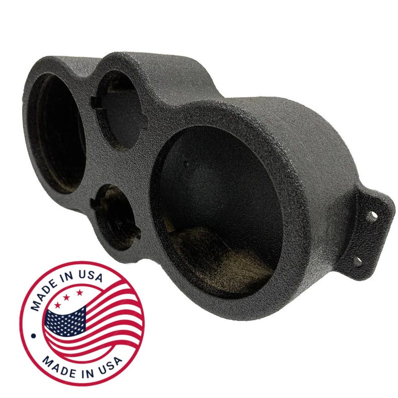 Universal Speaker Panel 2x6.5in 2 X Tweeters Speaker Pod Enclosure Box ...