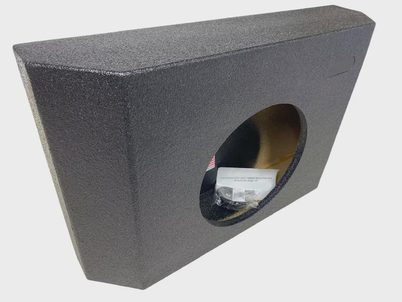 Ford Bronco Tailgate Sub Box Subwoofer Enclosure for 10, and 12 Inch ...