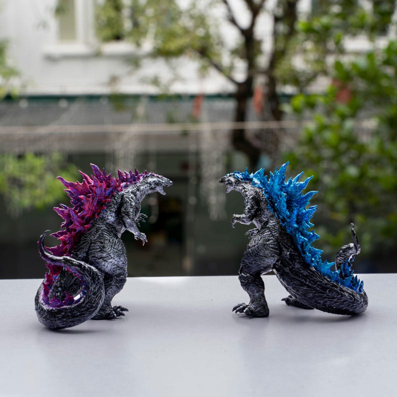 Hand-painted Godzilla Figurine – Collectible Resin Kaiju Model - Etsy