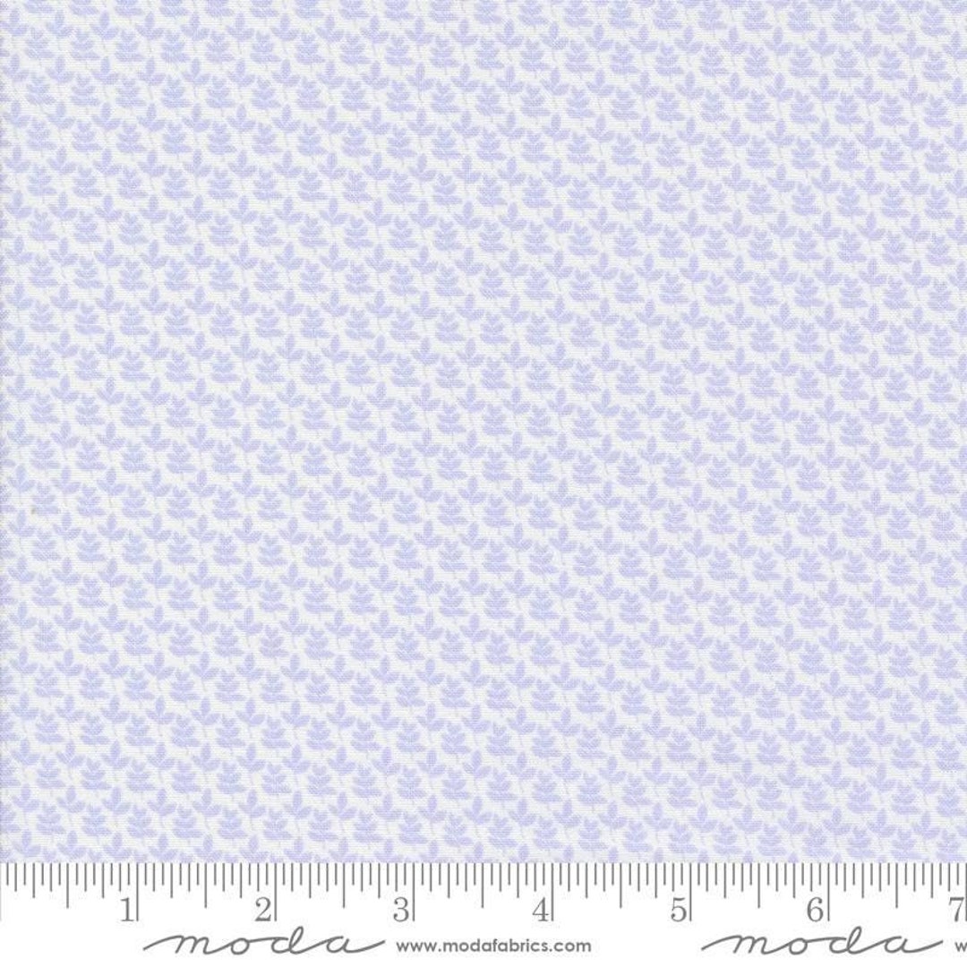 Georgia by Brenda Riddle Designs - Leaves Blender - Lavender - Moda ...