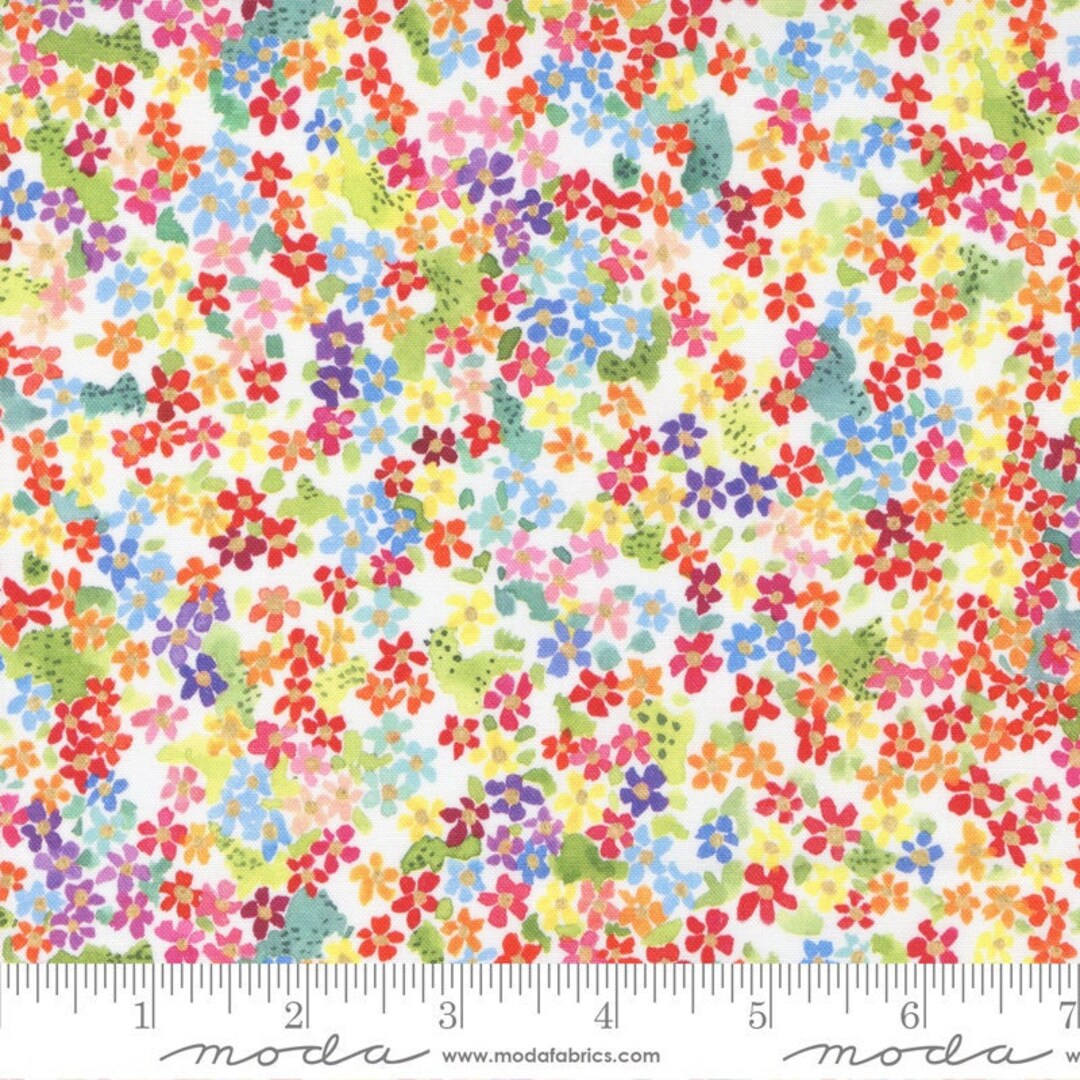 Eufloria by Create Joy Project - Small Floral - Multi - Moda 39746 11 ...