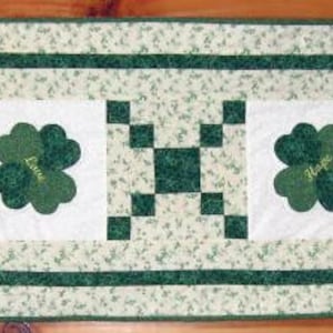 Irish Blessings - Table/bed Runner Pattern - Downloadable Version - Etsy