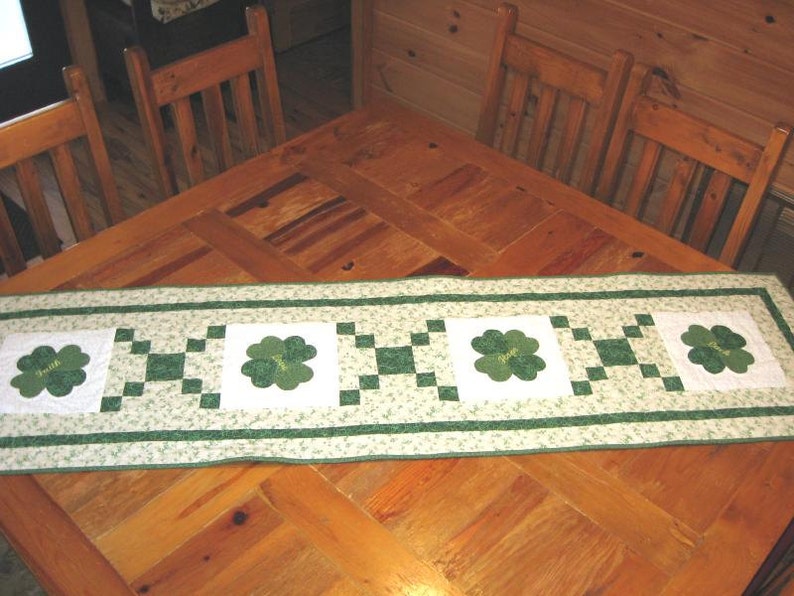 Irish Blessings Table/bed Runner PATTERN ONLY - Etsy