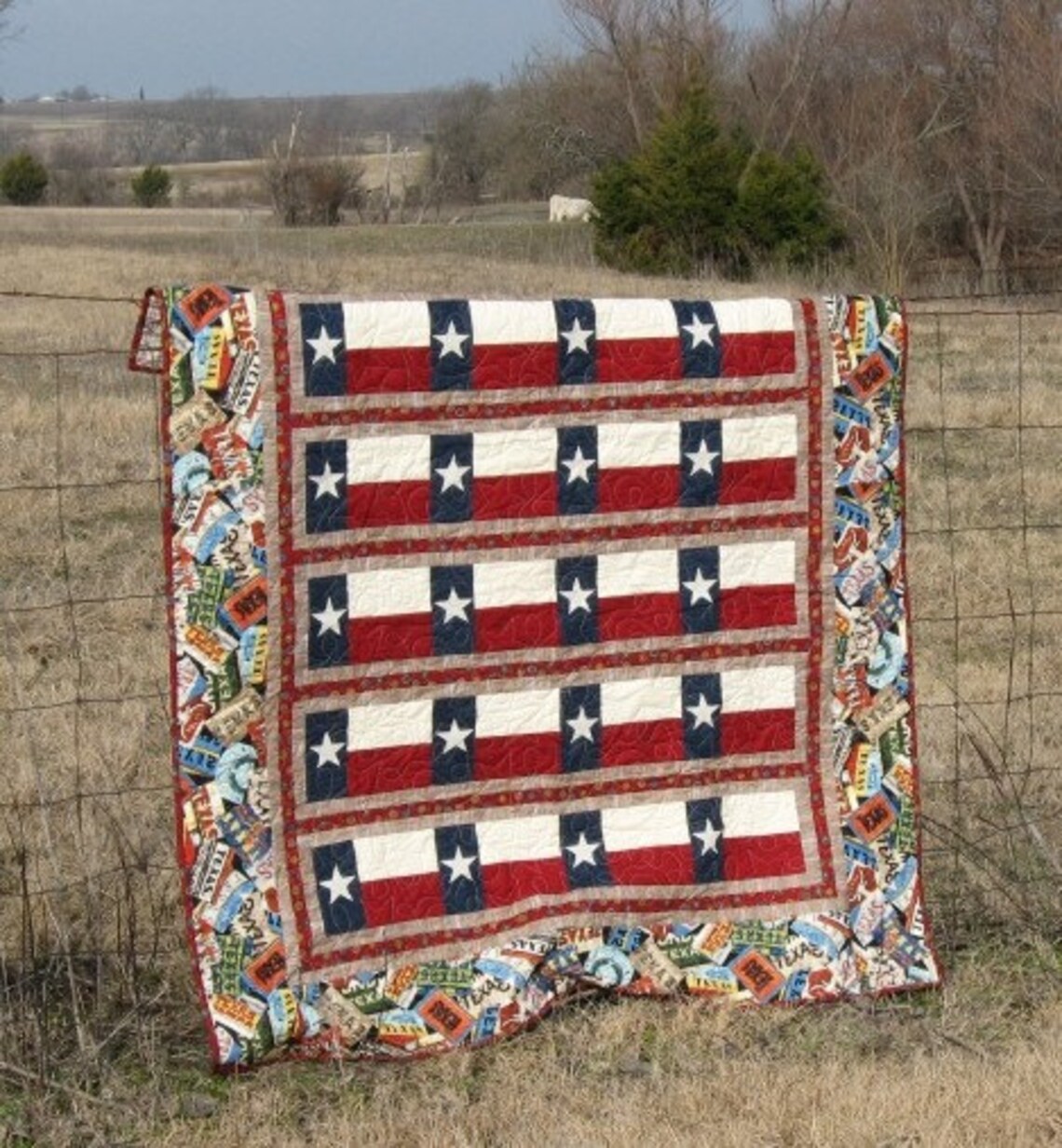 Texas Proud Quilt Pattern - Etsy