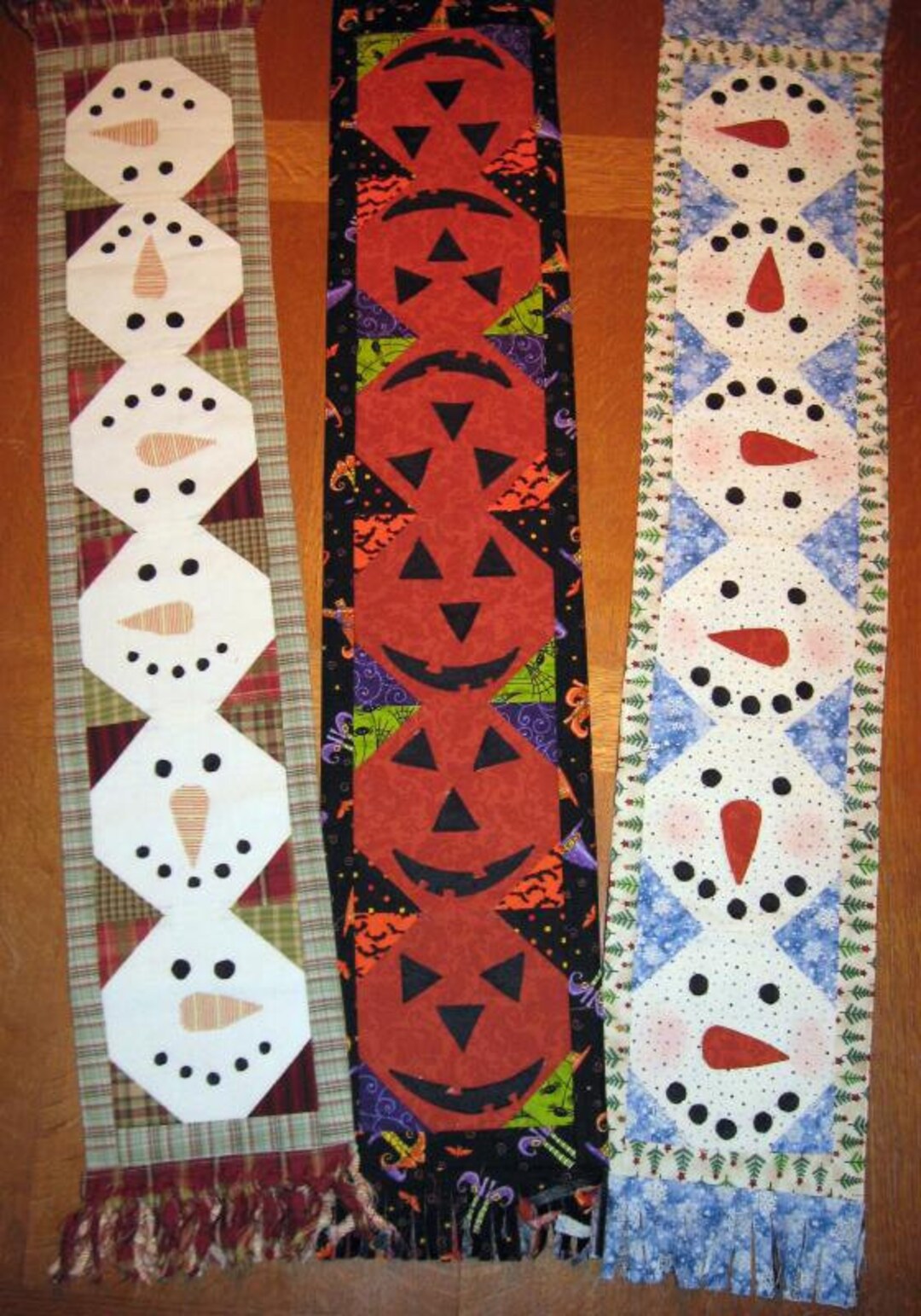 Snowball Mini Table Runner Pattern - Etsy