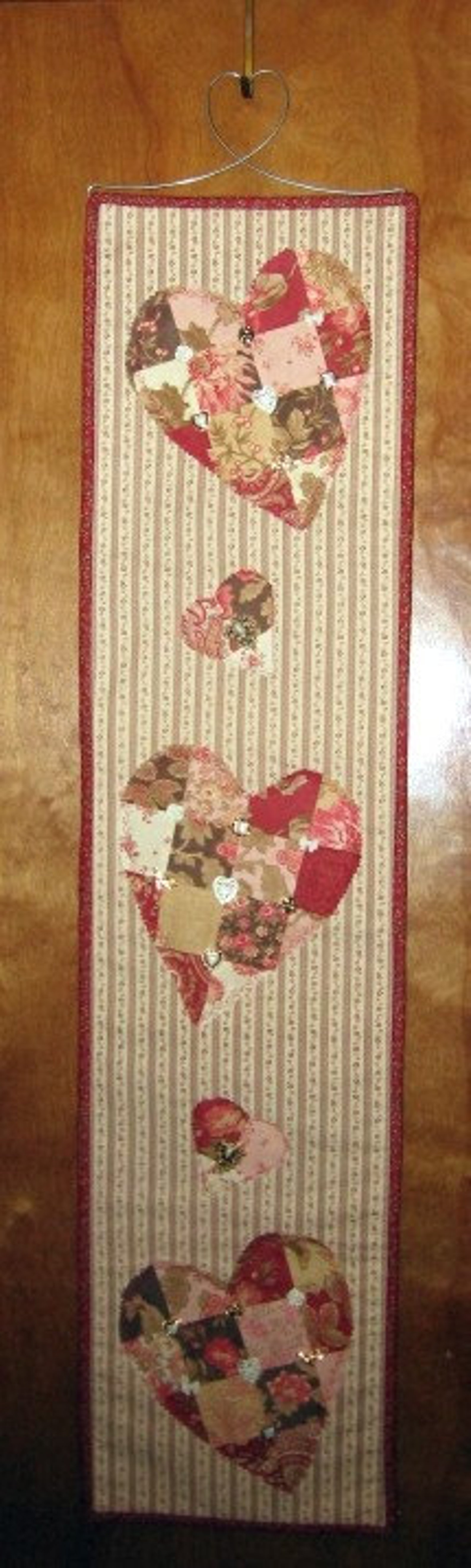 Patchwork Heart Pattern | Etsy