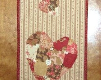 Patchwork Heart Pattern Downloadable Version | Etsy