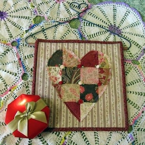 Patchwork Heart Pattern - Downloadable Version - Etsy