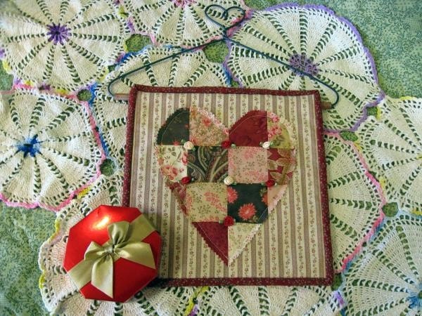 Patchwork Heart Pattern | Etsy