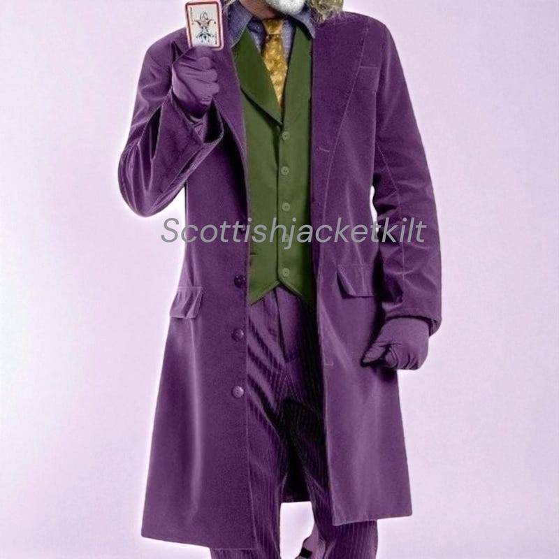 Halloween Purple Suit - Etsy UK