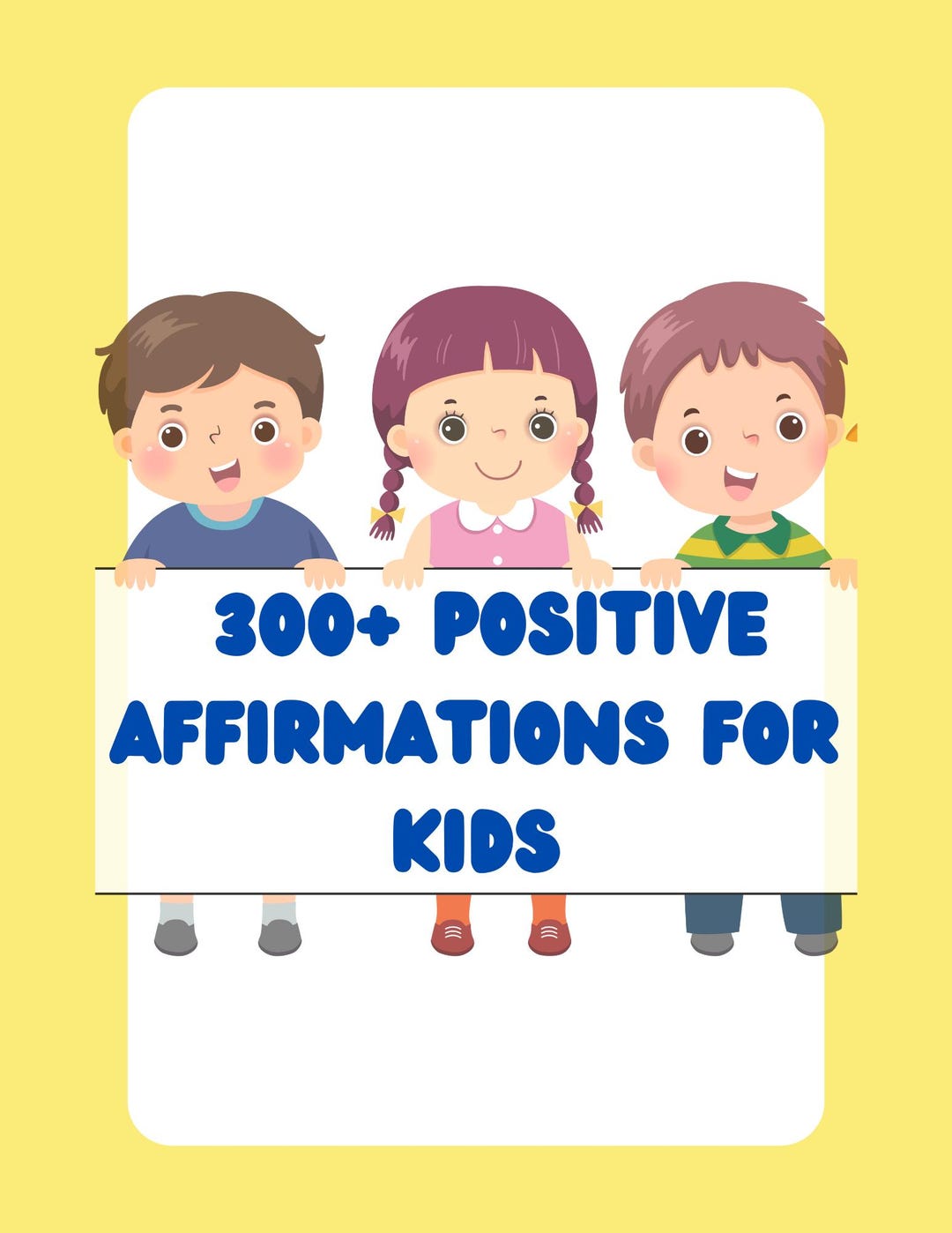 Positive Affirmations for Kids | Printable Confidence Affirmation Cards ...