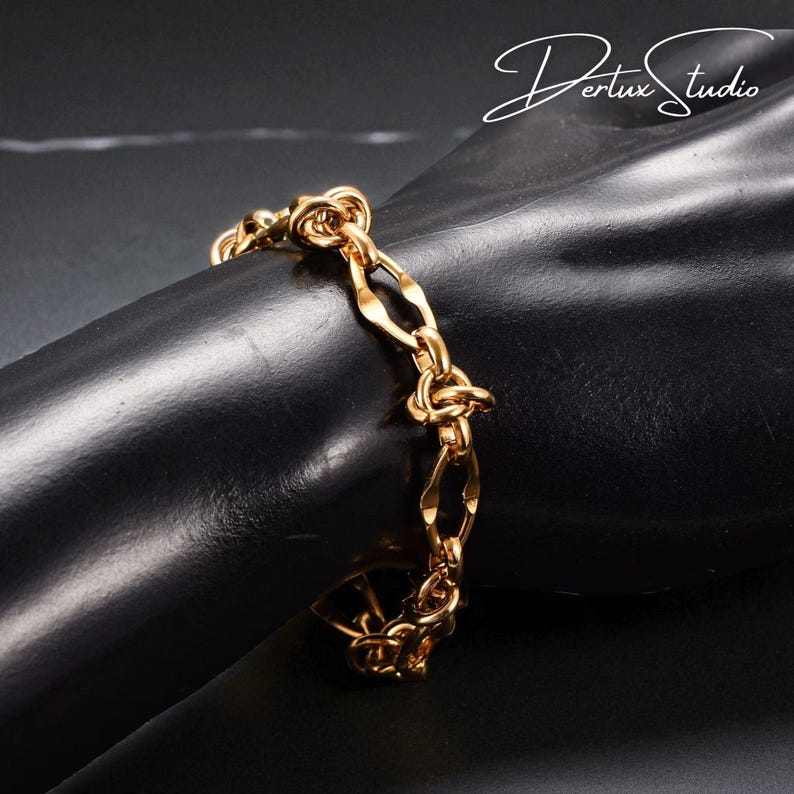Barbed Wire Bracelet for Men, Stainless Steel Gothic Chain, Punk Gift ...