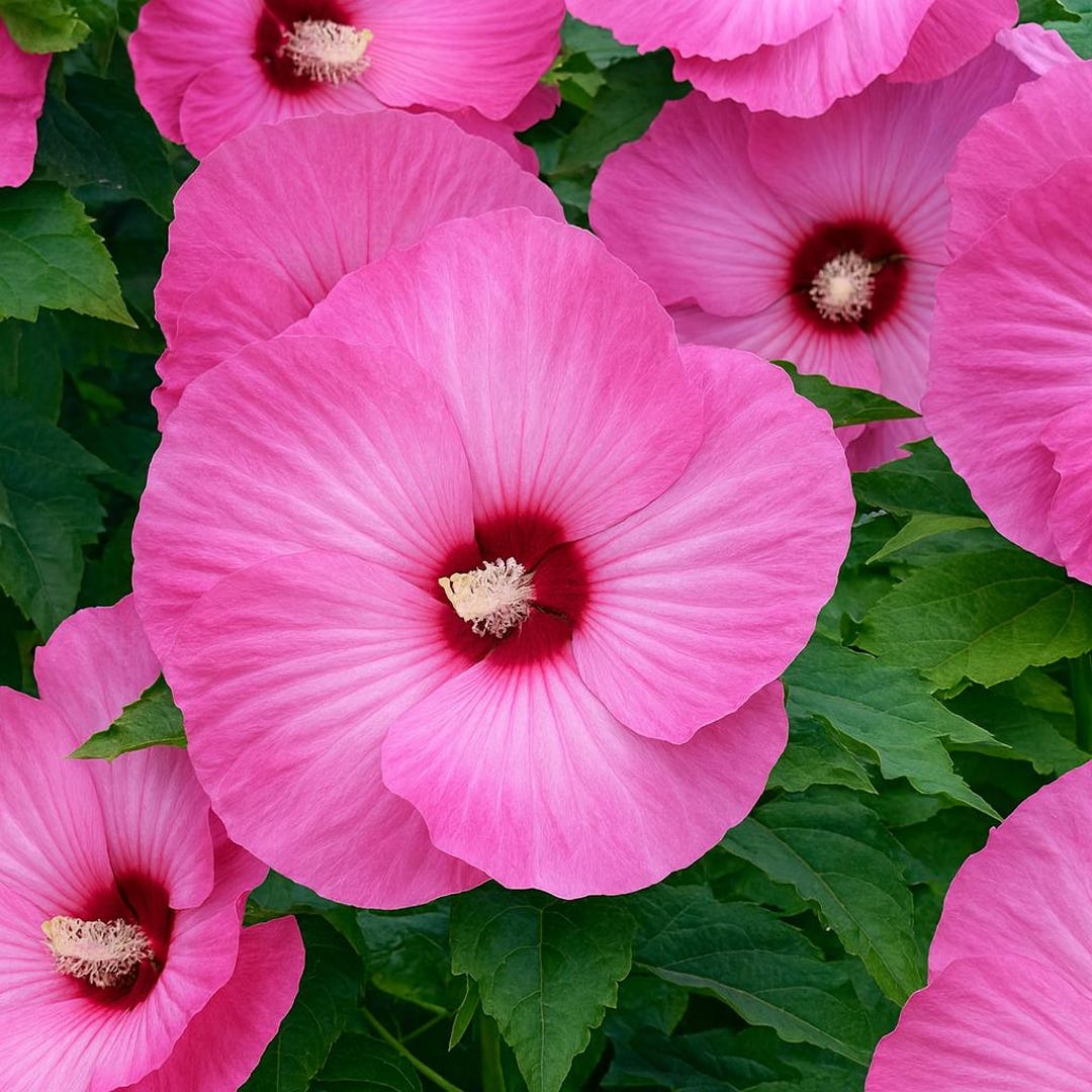Pink Hibiscus Seeds: Swamp Mallow Rose, Perennial, Pollinator Friendly ...