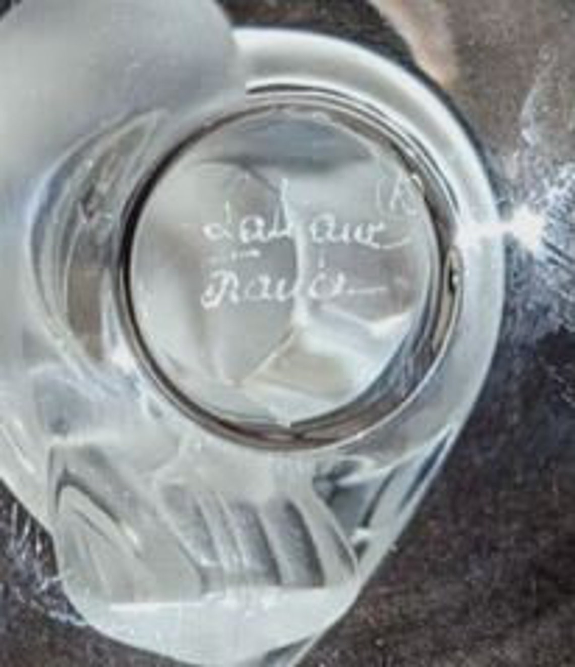 LALIQUE FRANCE Dove CRYSTAL Figurine Ring Holder Art Artist Signed - Etsy