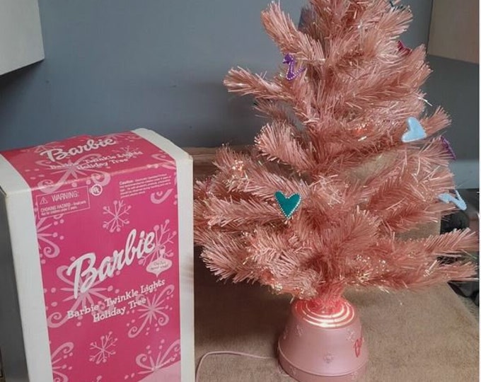 TWINKLE Lights Fiber Optic Holiday Tree W/ornaments and Tiara Tree ...