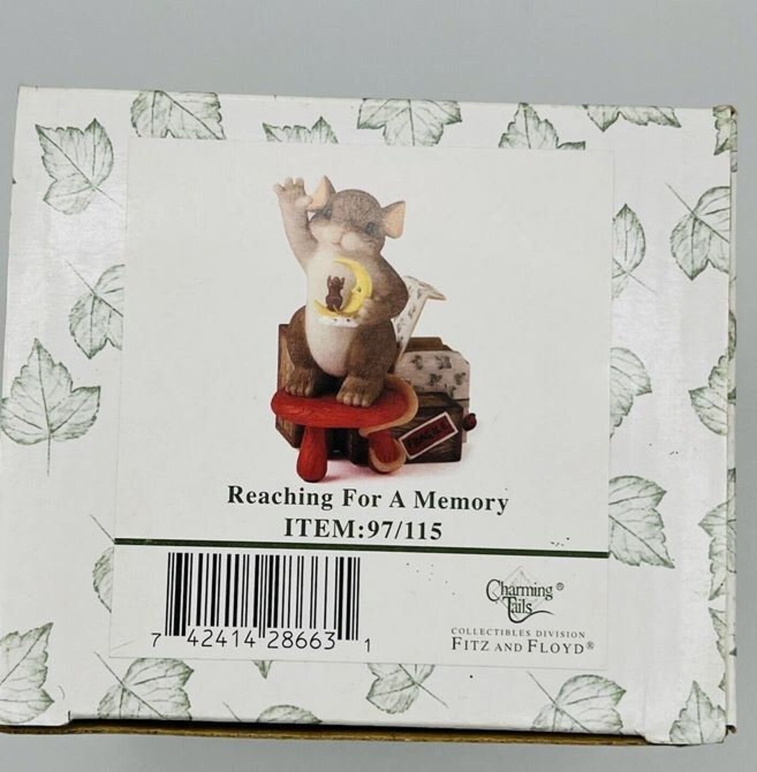 Charming Tails Reaching for A Memory - Mouse Figurine - Dean Griff ...