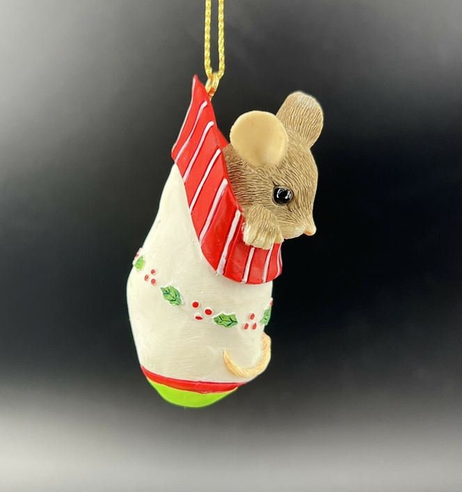 Charming Tails Ornament Mackenzie in Mitten Mouse Mice - Etsy